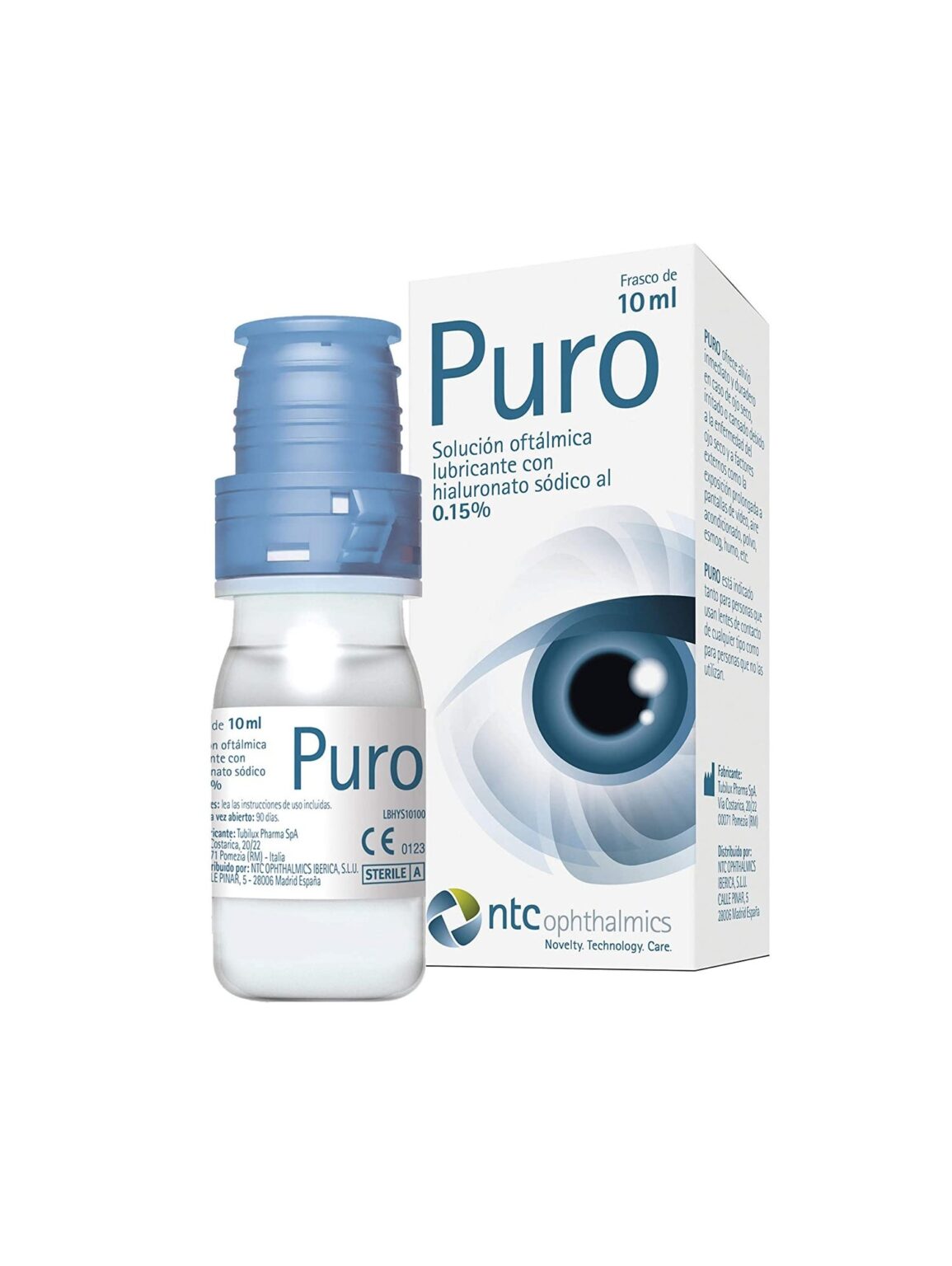 Ntc Puro Solución Oftálmica 10Ml - Farmacia Ciudad Lineal Dolores Ropa